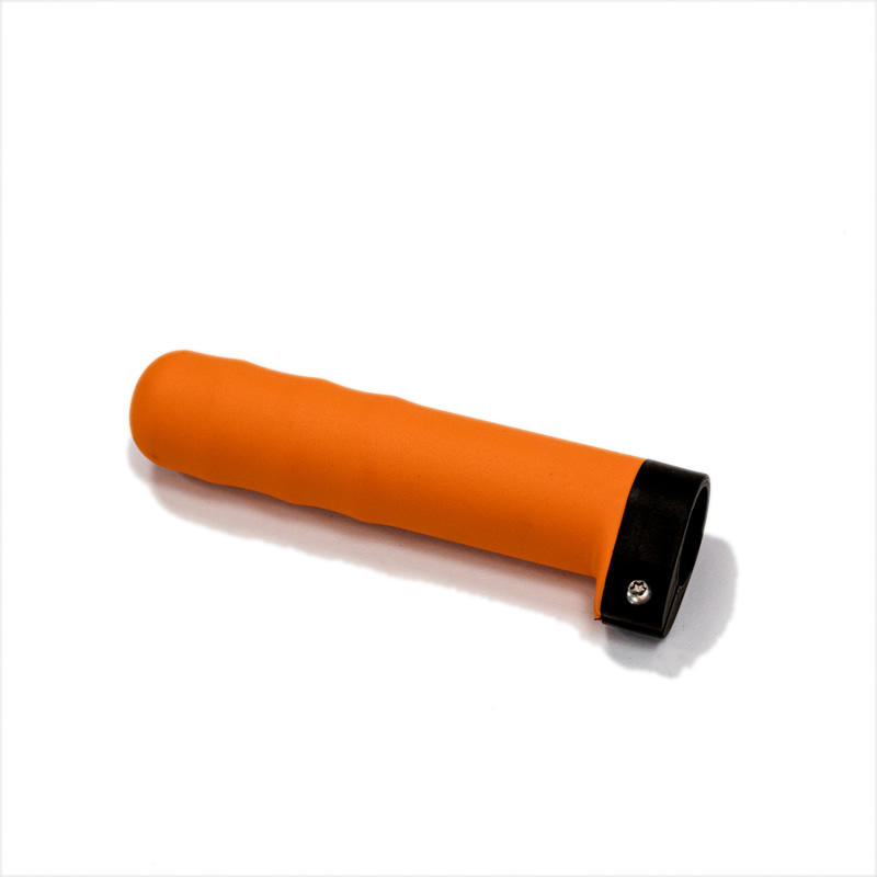 Oar Grip, Contoured Orange Rubber, Adjustable
