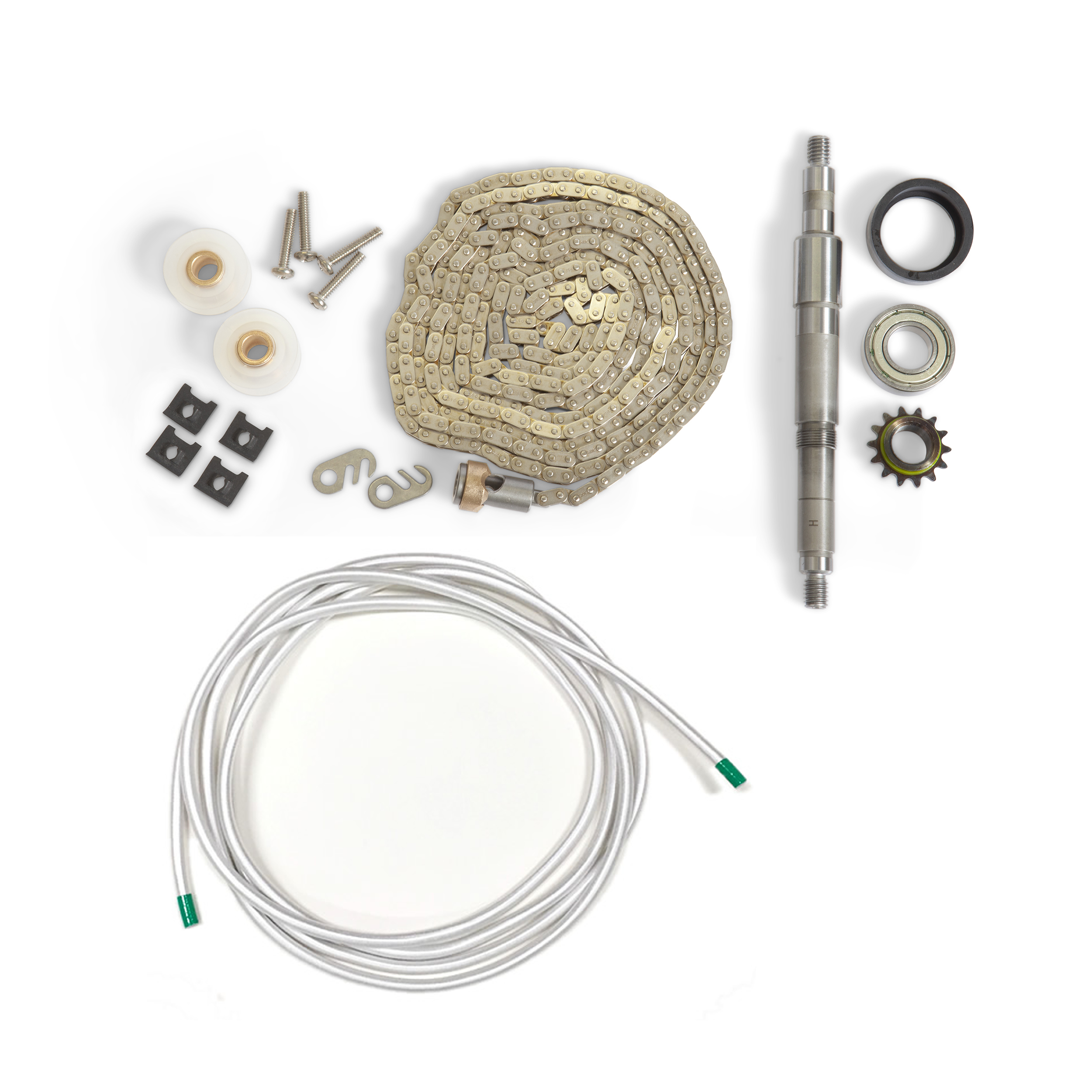 Drive Chain Assembly—Model C, D, E, RowErg